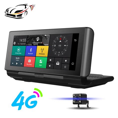 Maustor 4G Car DVR Camera ADAS GPS Navigator Android 5 0 WiFi Dual Lens