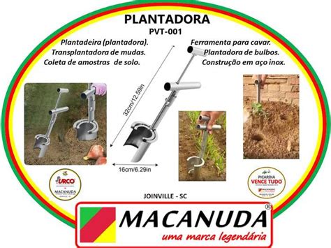 MACANUDA A MARCA LEGENDÁRIA E LEGAL DA PLANTADEIRA CIMM