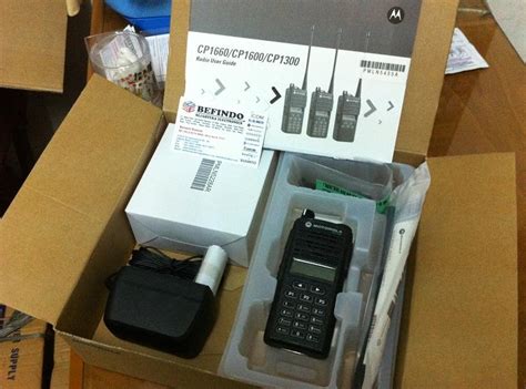 Cara Setting HT Motorola CP 1660 Secara Manual Kopikom