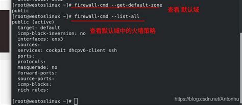 Linux系统中防火墙的设定firewall Forward Ports Csdn博客