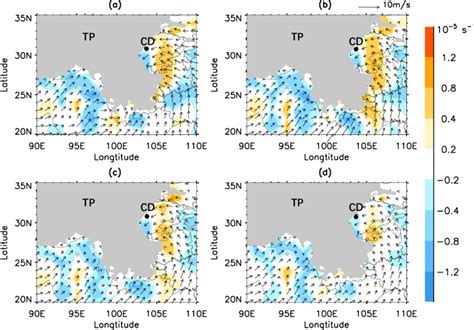 850 Hpa Averaged Horizontal Winds Vector And Relative Vorticity