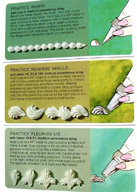 Cake Piping Techniques Wilton Cake Decorating Cake Decorating Icing