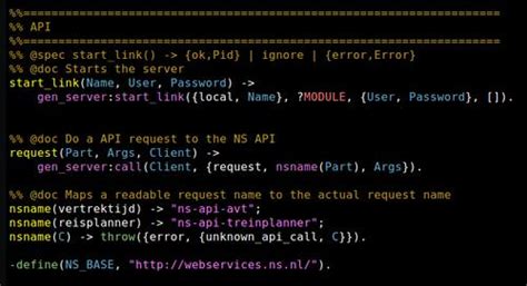 how erlang and the ns api power a real time data visualization