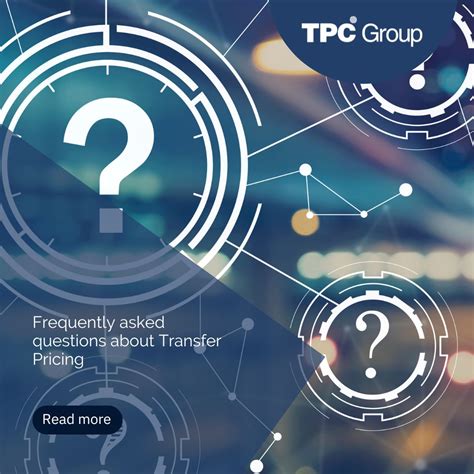 Frequent Transfer Pricing Questions Tpc Group