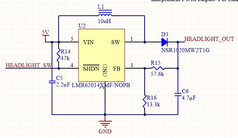 LMR62014 5V To 6V Converter Makes Lot Of Heat And Unstable Output Power Management Forum