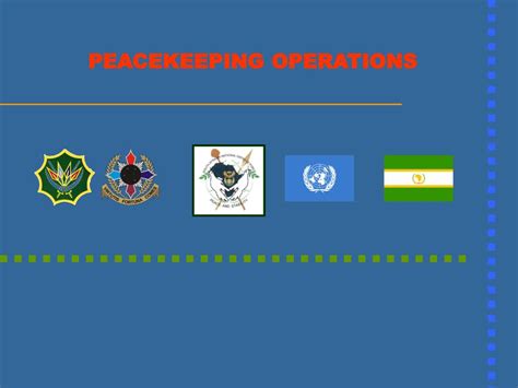 Ppt Peacekeeping Operations Powerpoint Presentation Free Download