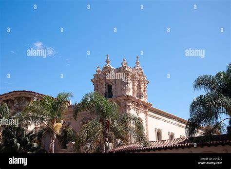 Spanish Architecture In Balboa Park San Diegocaliforniausa Stock