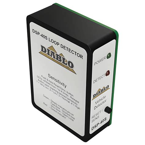 diablo dsp 40s plug in vehicle loop detector elite gates