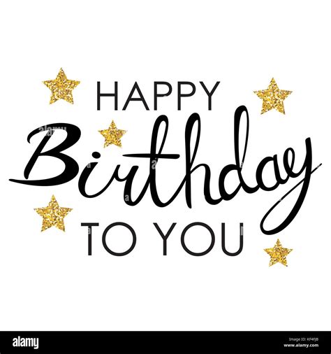 Abstract Happy Birthday Background Card Template Vector Illustration