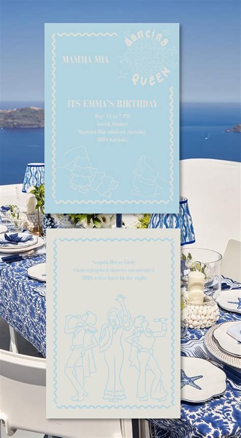 Mamma Mia Party Invitation Etsy