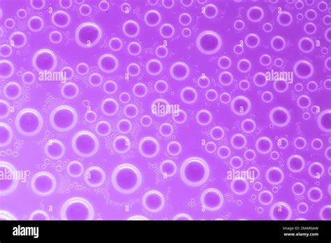 Bubbles Purple Background Round Bubbles Texture In Lilac Tonesbeautiful Background With
