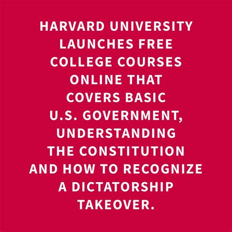 Mama Harvard University Launched A Free College Course Online That