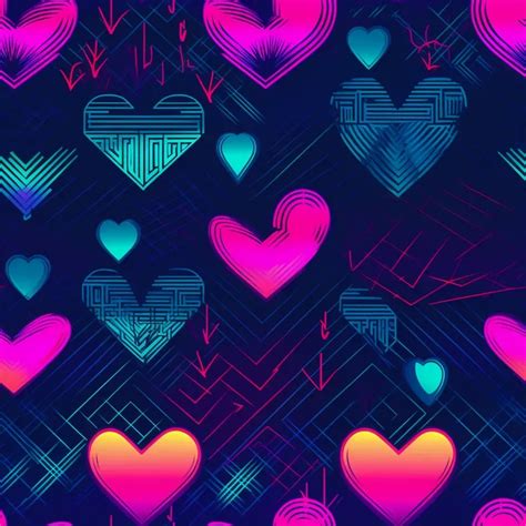 Synthwave Seamless Patterns Midjourney Prompt Promptbase