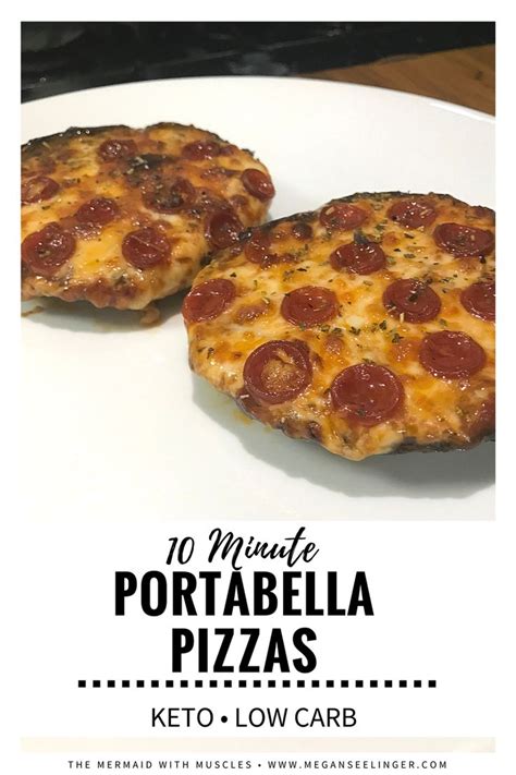 Keto Pizza Stuffed Portobello Mushroom Recipe — Megan Seelinger Coaching