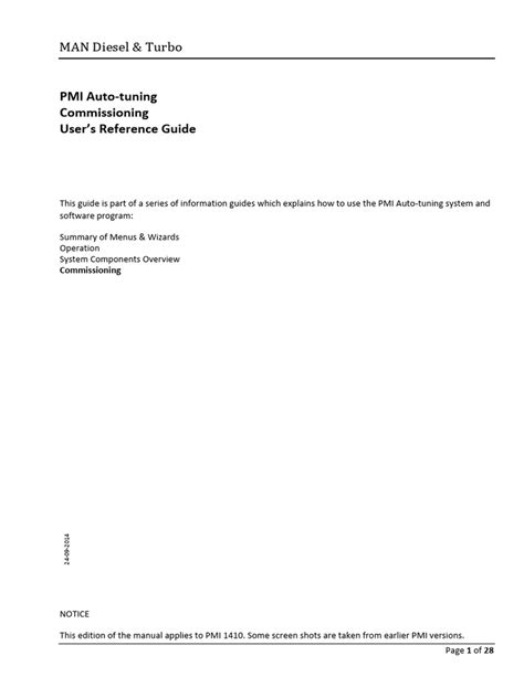 Commissioning Quick Reference Pmi Auto Tuning Pdf Port Computer