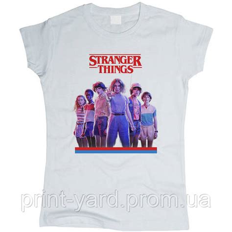 Stranger Things 04 (Дуже дивні справи) Футболка жіноча (ID#1081338364 ...