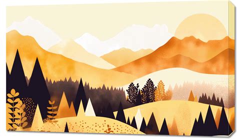 Obraz 100x60cm Złoty Zachód w Rozkwicie Inna marka Sklep EMPIK