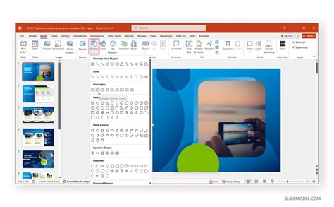 Insert Shape In Powerpoint SlideModel