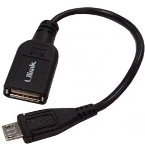 Ripley Adaptador Micro Usb Macho A Usb Hembra Otg