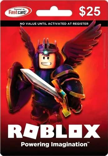 Tarjeta Roblox 25 Usd 2100 Robux Entrega Inmediata