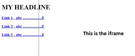 Javascript Text Content In Main Page Is Displayed In Iframe Stack