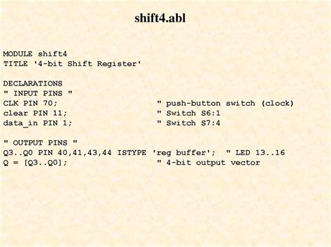 Shift Registers Lecture L86 Section Ppt Download