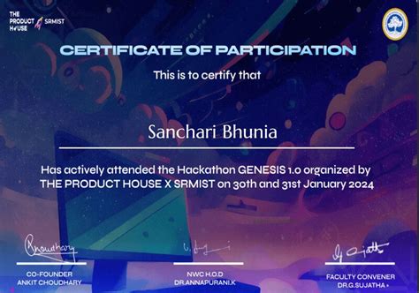 Sanchari Bhunia On Linkedin Successfully Completed My Blockchain