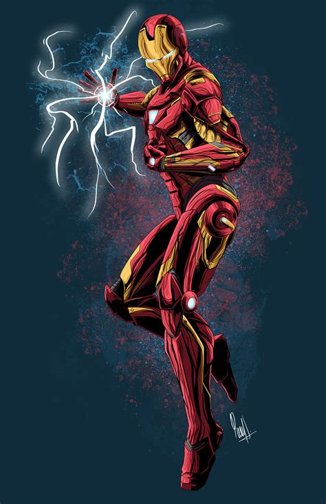 Iron Man Commission On Behance