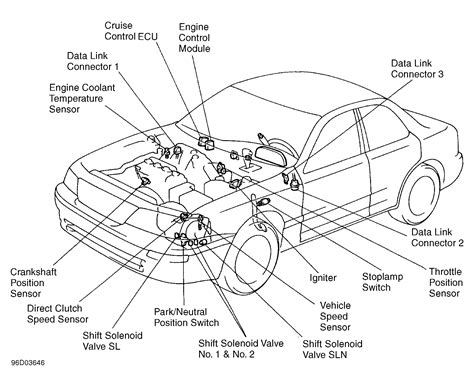 Qanda Toyota Avalon Starter Location And Speed Sensor Justanswer