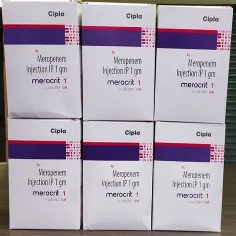 Merocrit Meropenem Injection Gm Price From Rs Unit Onwards Specification And Features