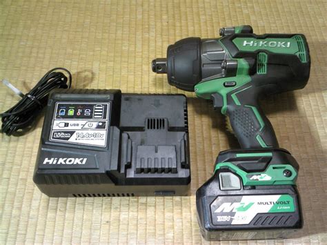 Yahooオークション Hikoki36vコードレスインパクトレンチwr36da
