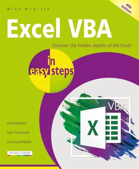 Excel Vba In Easy Steps Illustrated Using Excel In Microsoft 365 By Excel Vba In Easy Steps Illustrated Using Excel In Microsoft 365 By