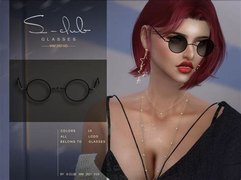 The Sims Resource S Club Ts4 Wm Glasses 202102