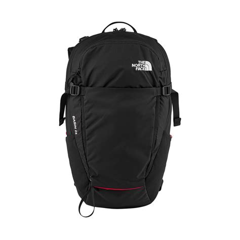 The North Face北面男女款黑色減壓透氣大容量後背包｜52cykx7 The North Face