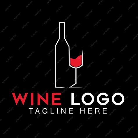 Premium Vector Wine Logo Vector Design Template