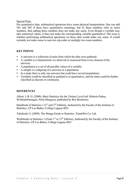 STATISTICS AND PROBABILITY TEACHING GUIDE PDF Professional School Postgraduate Education