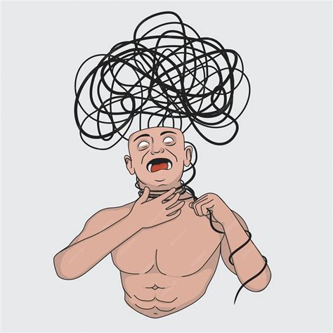 Premium Vector Overthinking Threads Clothing Sticker Vector Illustration