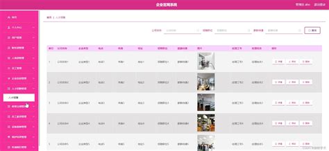 ssm毕设项目企业官网系统v42j1（java vue mybatis maven mysql） ssm官网项目 csdn博客