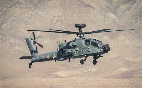 Indian Air Force Apache Helicopter Makes Emergency Landing In Madhya
