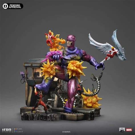 X Men Danger Room Diorama B Statue Demi Art Scale 120 43cm