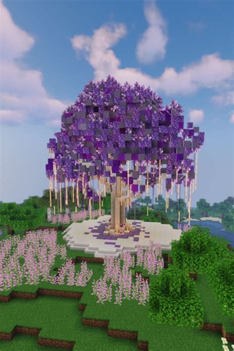 Minecraft Amethyst Tree Artofit