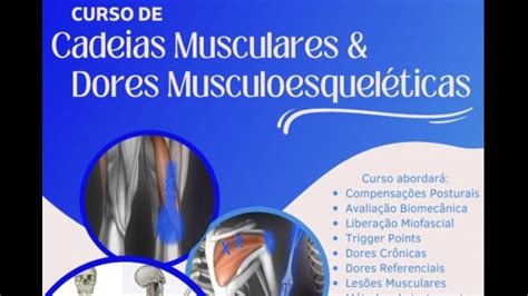 Curso de Cadeias Musculares e Dores Musculoesqueléticas em Rio de Janeiro Sympla