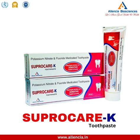 Potassium Nitrate Medicated Toothpaste Packaging Size 100 Gm At ₹ 145