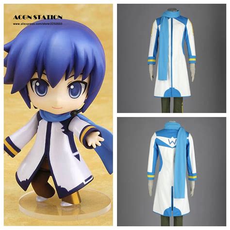 Free Shipping Hatsune Miku Kaito Vocaloid Adult Cosplay Costume Customize For Plus Size
