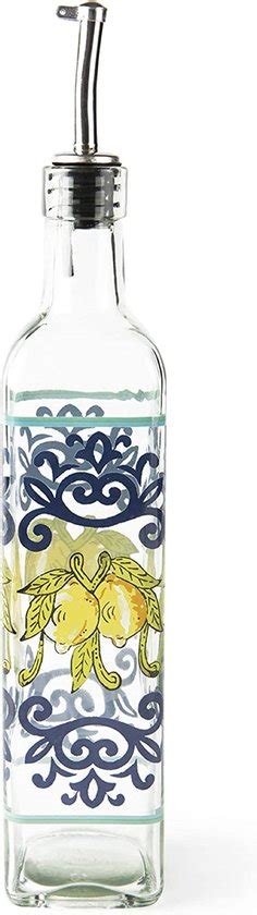 Excelsa Amalfi Oliefles Met Schenktuit Glas Bol
