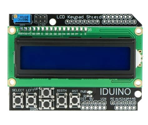 Lcd Keypad Shield Wyświetlacz Dla Arduino Iduino St1113 Sklep Botland