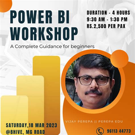 Vijay Perepa On Linkedin Powerbi Workshop