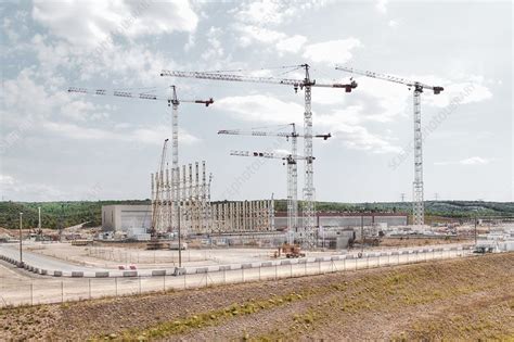 Iter Fusion Research Reactor Construction Stock Image C052 9382 Science Photo Library