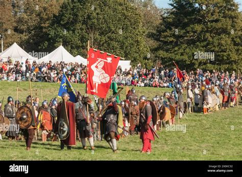 England East Sussex Battle The Annual October Battle Of Hastings Re