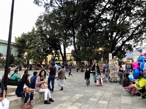 Plaza de la constitución Zócalo Oaxaca Lindo